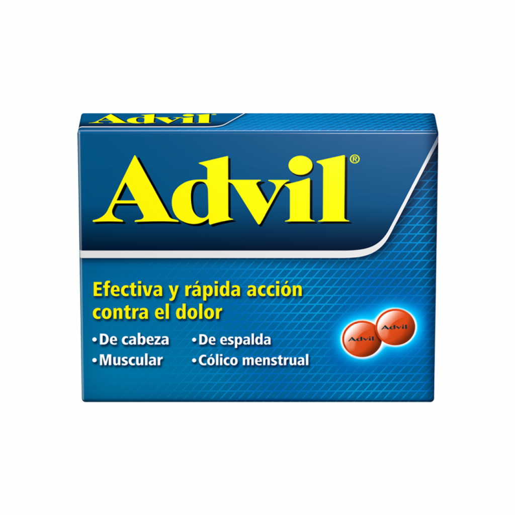 Advil ibuprofeno 200 mg 12 tabletas | Sanyeli